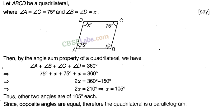 NCERT Exemplar Class 8 Maths Chapter 5 Understanding Quadrilaterals and ...